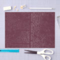 Burgundy Vintage Calligraphy Tissue Paper | Zazzle