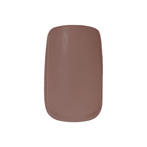 Burgundy Wine Solid Color Minx Nail Art | Zazzle