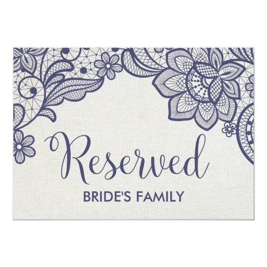 Reserved seating sign for wedding reception invitation | Zazzle.com