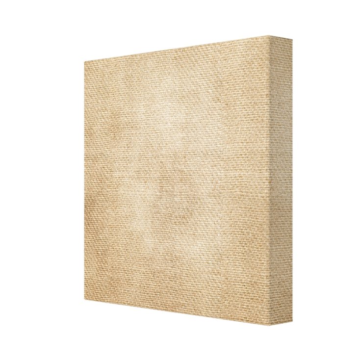 Burlap Background Canvas Print | Zazzle