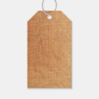 Template - Burlap Background Gift Tags | Zazzle.com