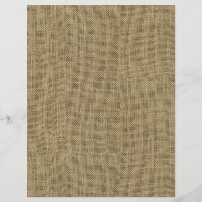 Burlap Texture Tan Scrapbook Paper | Zazzle.com