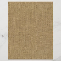 Burlap Texture Tan Scrapbook Paper | Zazzle