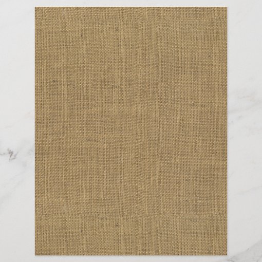 Burlap Texture Tan Scrapbook Paper | Zazzle