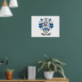 Burns Family Crest Coat of Arms Poster | Zazzle