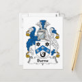Burns Family Crest Postcard | Zazzle