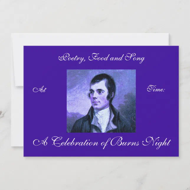 Burns Night Invitation | Zazzle