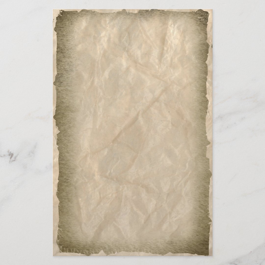 Burnt Edges on Crinkle Paper | Zazzle