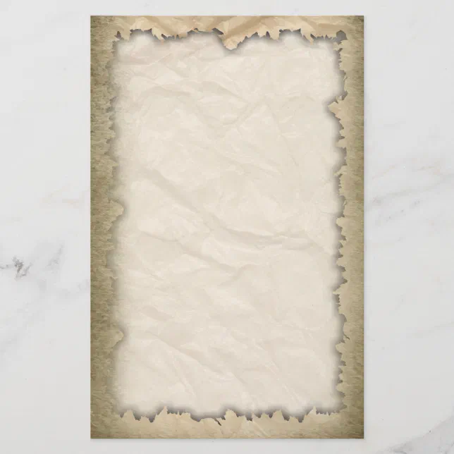 Burnt Edges on Crinkle Paper | Zazzle