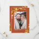 Burnt Orange Autumn Wedding Photo Save the Date | Zazzle