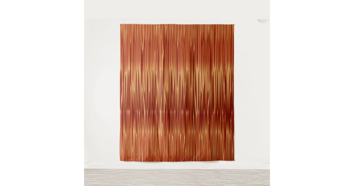 Burnt Orange Photography Faux Tinsel Backdrop | Zazzle