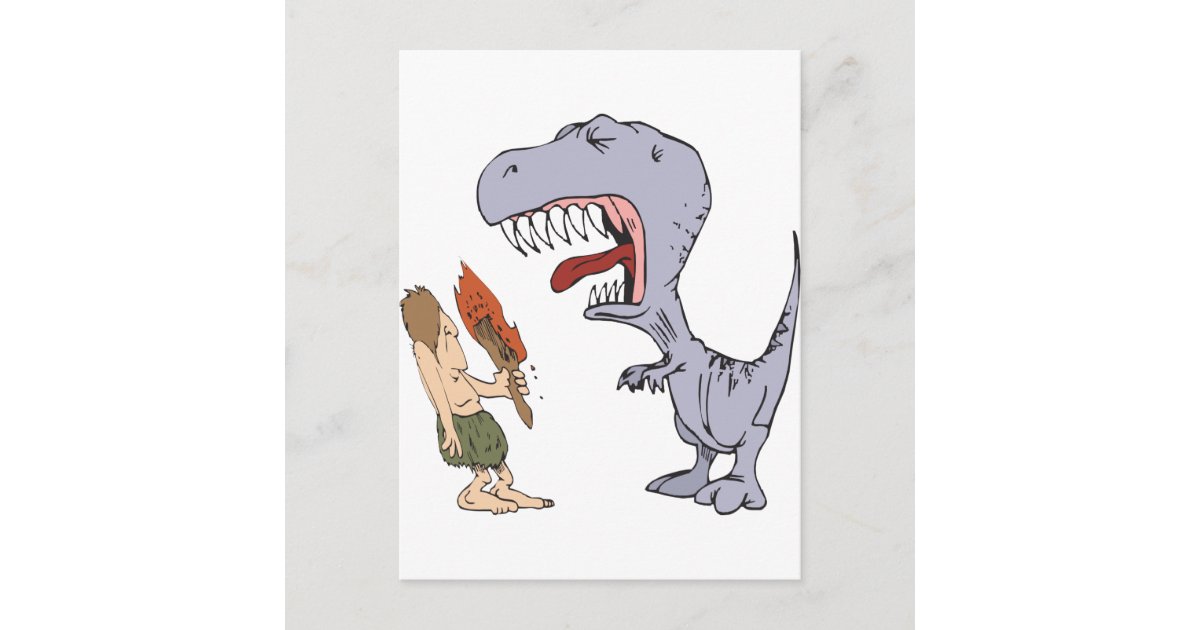 Burping Dinosaur Postcard | Zazzle