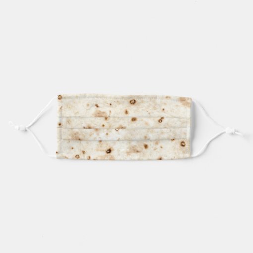 Burrito Blanket Flour Tortilla Taco Fast Food Mask | Zazzle