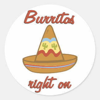 Burrito Stickers | Zazzle
