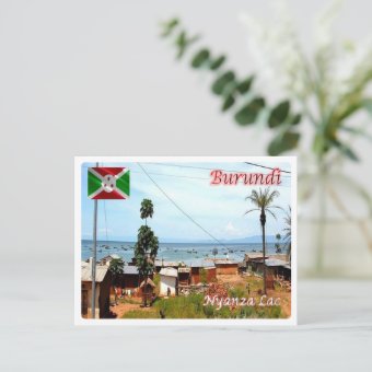 Burundi - Nyanza Lac - Postcard | Zazzle