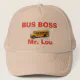 BUS BOSS Mr.Lou HAT | Zazzle