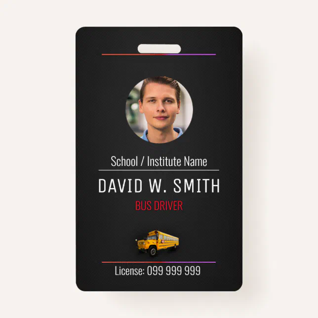 Bus Driver Badge | Zazzle