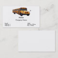 Bus Driver Business Card | Zazzle