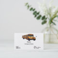 Bus Driver Business Card | Zazzle