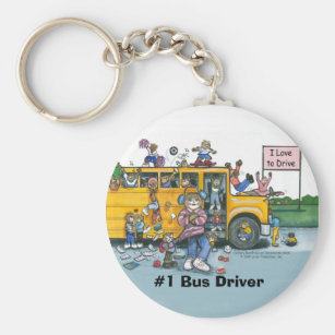 School Bus Keychains - No Minimum Quantity | Zazzle