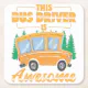 Bus driver occupation | School bus coach gift Square Paper Coaster | Zazzle