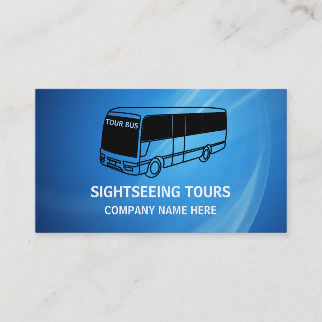 Bus Travel Business Cards | Zazzle