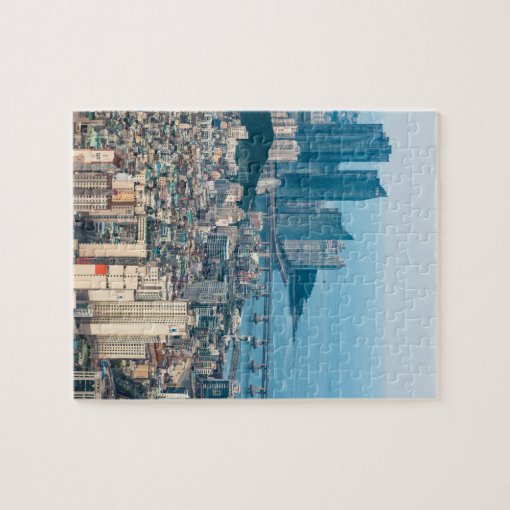Busan city Skyline. Yeongnam province, South Korea Jigsaw Puzzle | Zazzle