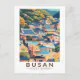 Busan Gamcheon Culture Village Travel Art Vintage Postcard | Zazzle