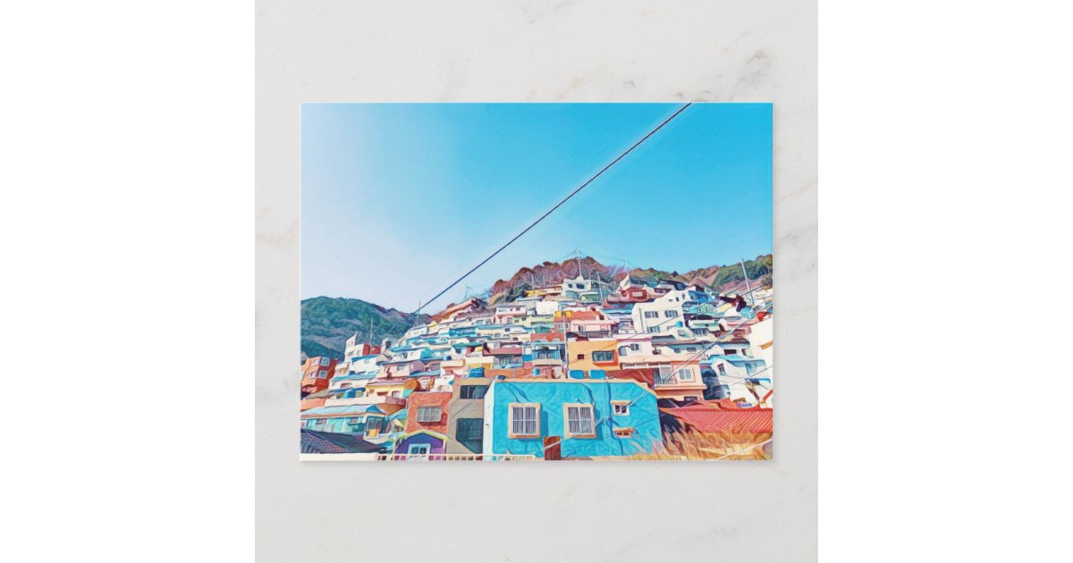 Busan, South Korea Postcard | Zazzle