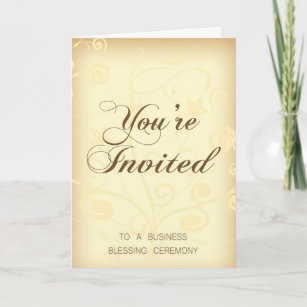 Blessing Ceremony Invitations | Zazzle
