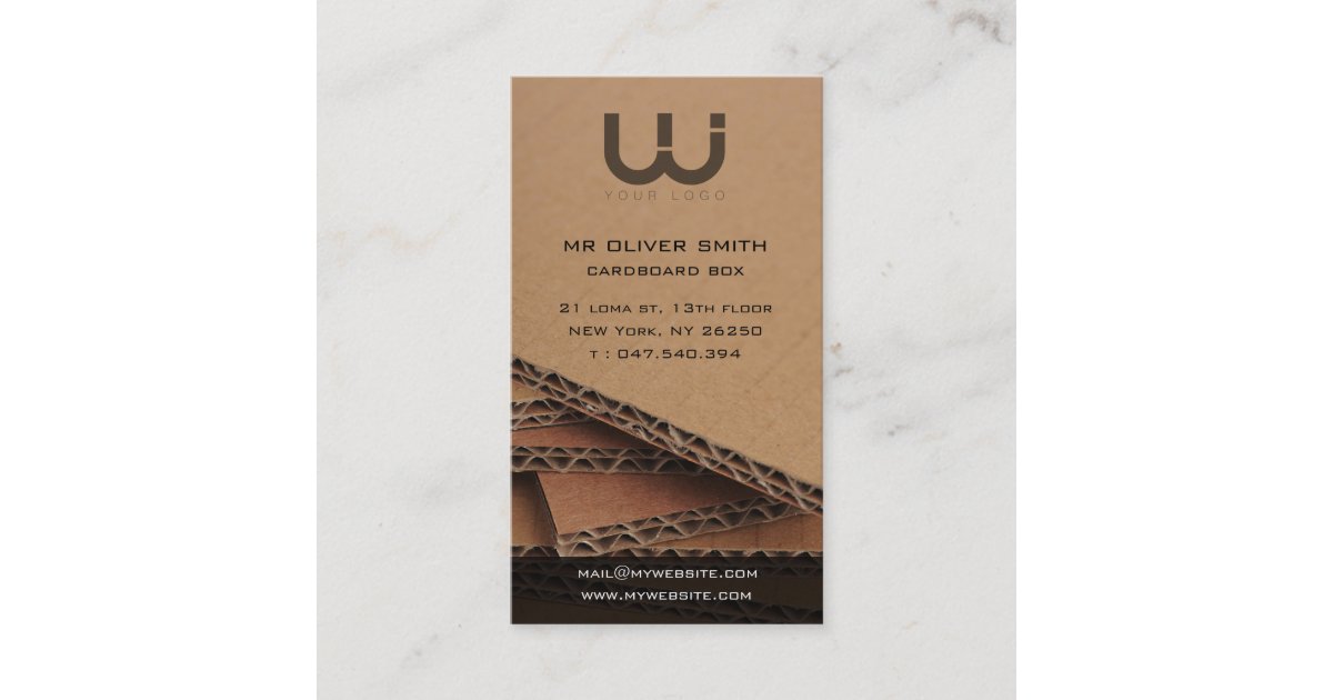 Business Business Business Card, Cardboard Business Card | Zazzle