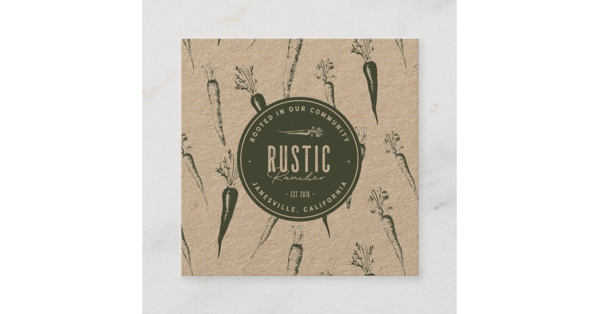 Business Card 1 | Rustic Rancher | Zazzle