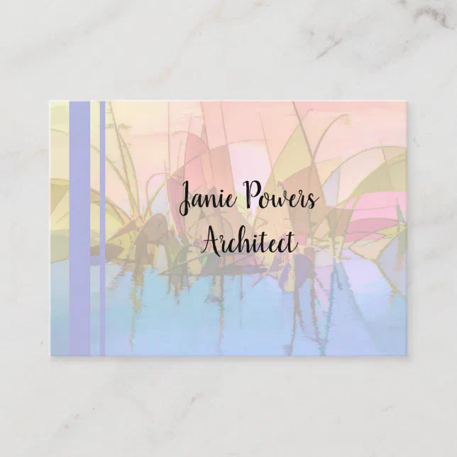 Business Card Abstract Design | Zazzle