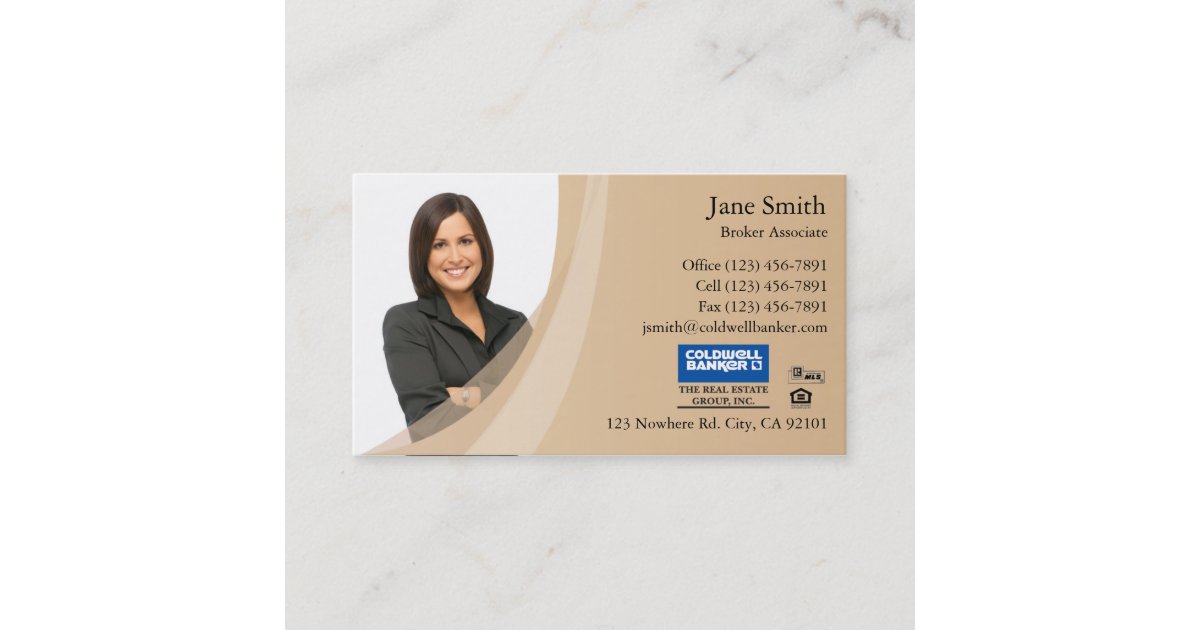 Business Card: Beige Business Card | Zazzle