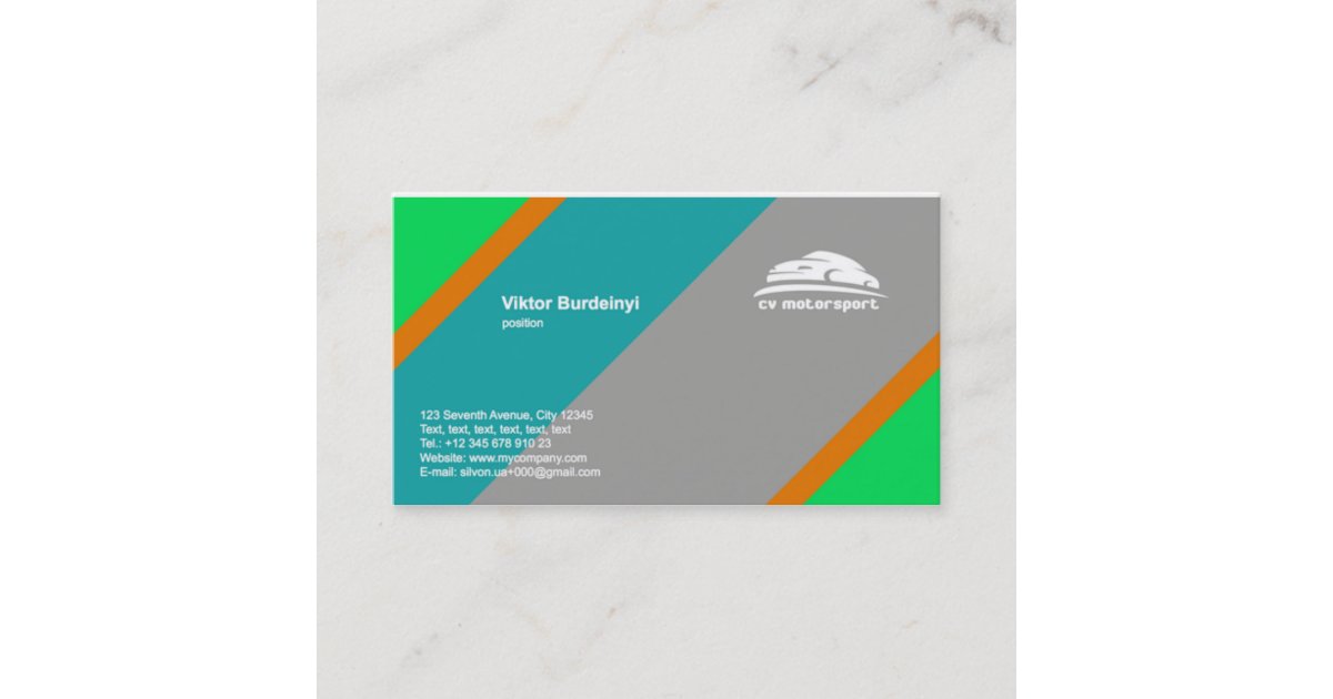 Business card demo (with watermarks) | Zazzle