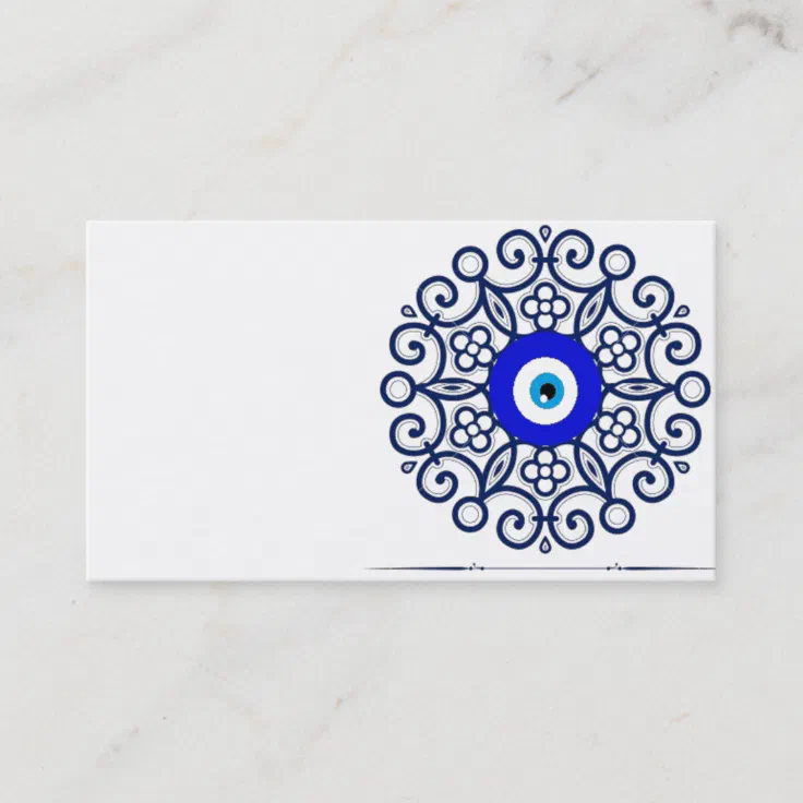 Business Card-evil-eye Business Card | Zazzle