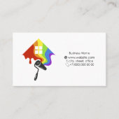 Business card for painter and paint job | Zazzle