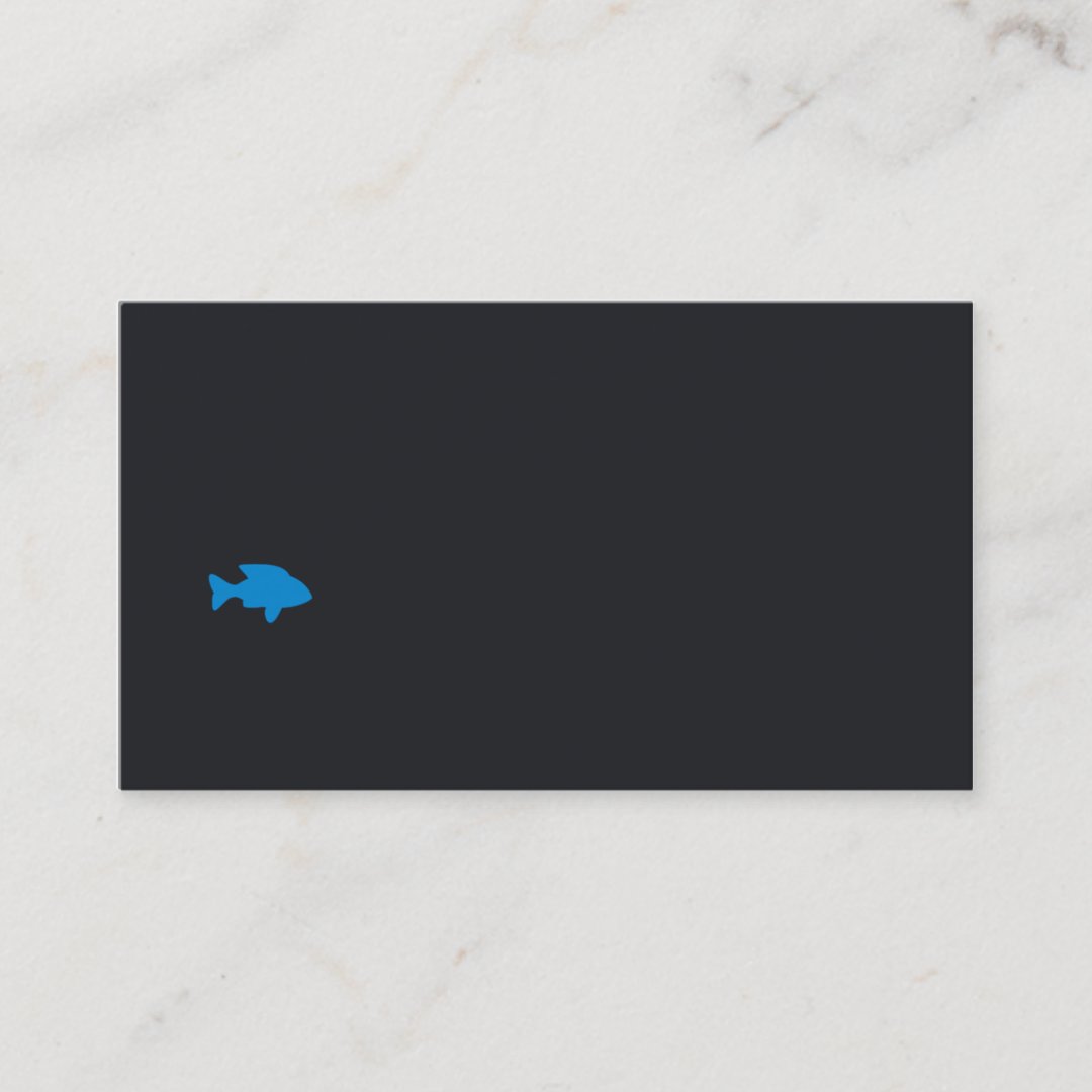 business card for seafood,aquarium,restaurant | Zazzle