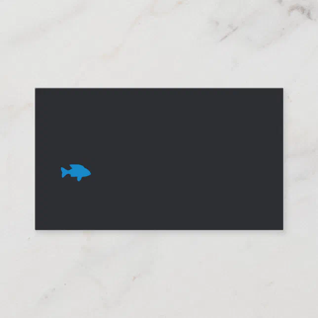 business card for seafood,aquarium,restaurant | Zazzle