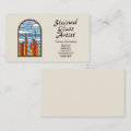 Business Card for Stained Glass Artist | Zazzle