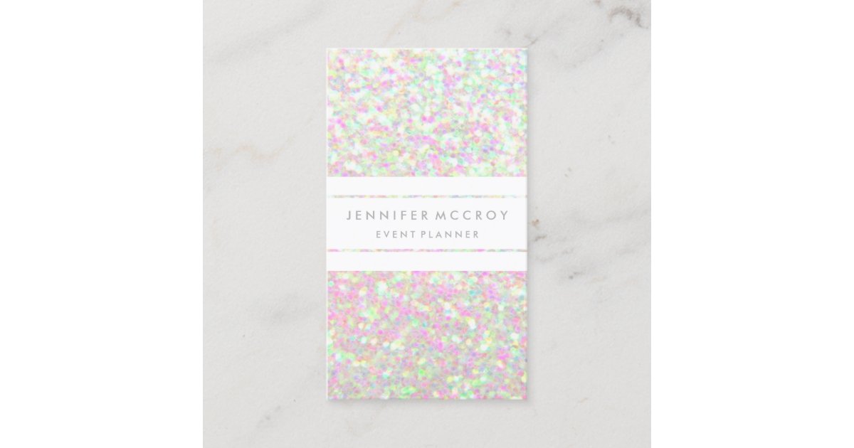 Business Card - Iridescent Biz | Zazzle