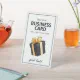 Business Card Raffle Bowl Sign | Zazzle