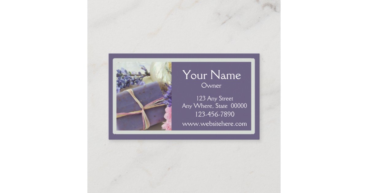 Business Card Soap Business Card | Zazzle