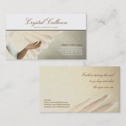 Business Card Template - Beautiful Angel Painting | Zazzle