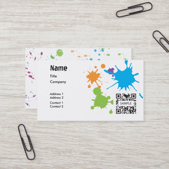 Generic Business Card Template