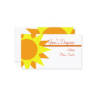 Business Card Template **Rays of Sunshine | Zazzle