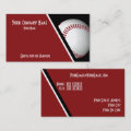 Business Cards Baseball | Zazzle