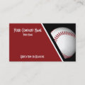 Business Cards Baseball | Zazzle