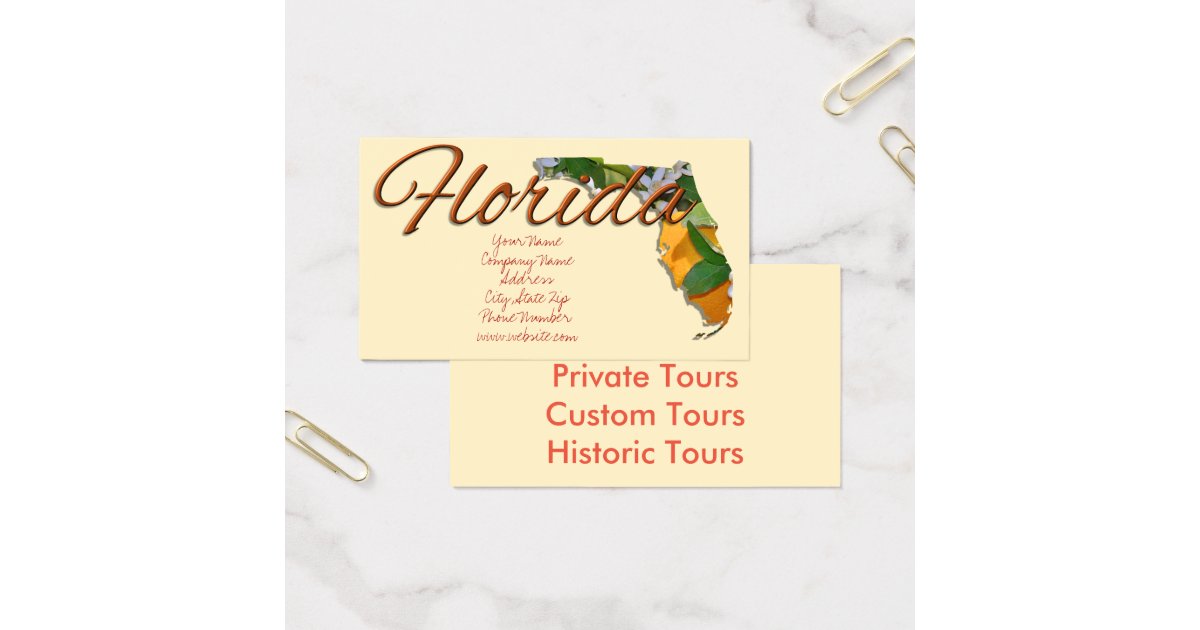 Business Cards - FLORIDA | Zazzle.com