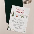 Business Christmas Holiday Party Invitation Flyer | Zazzle